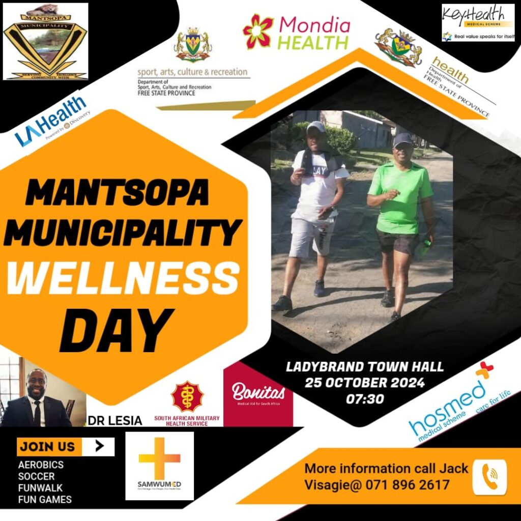 Mantsopa Employees Wellness Day 2025 - Mantsopa Local Municipality